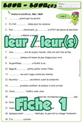 Fiches d'orthographe, niveau CM1 - LogicielEducatif